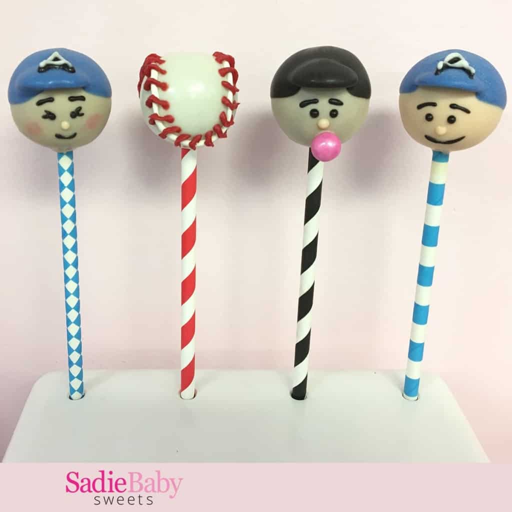 Sports Cake Pops | Sadie Baby Sweets