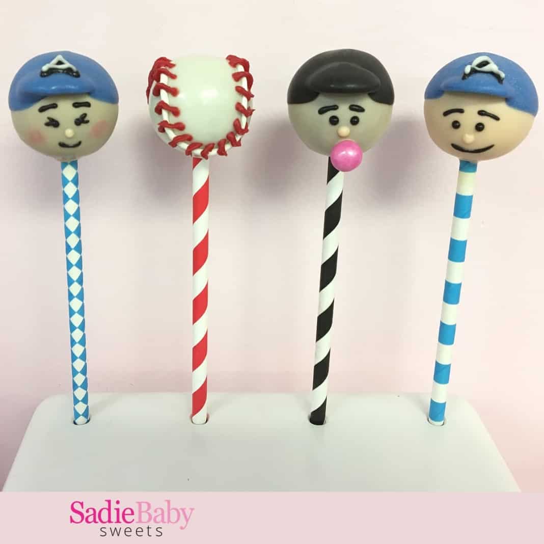 Sports Cake Pops | Sadie Baby Sweets
